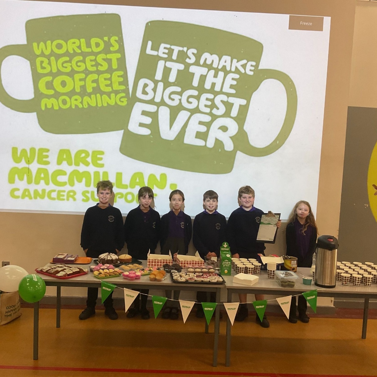 Heaton Avenue, A SHARE Primary Academy - Macmillan Coffee Afternoon