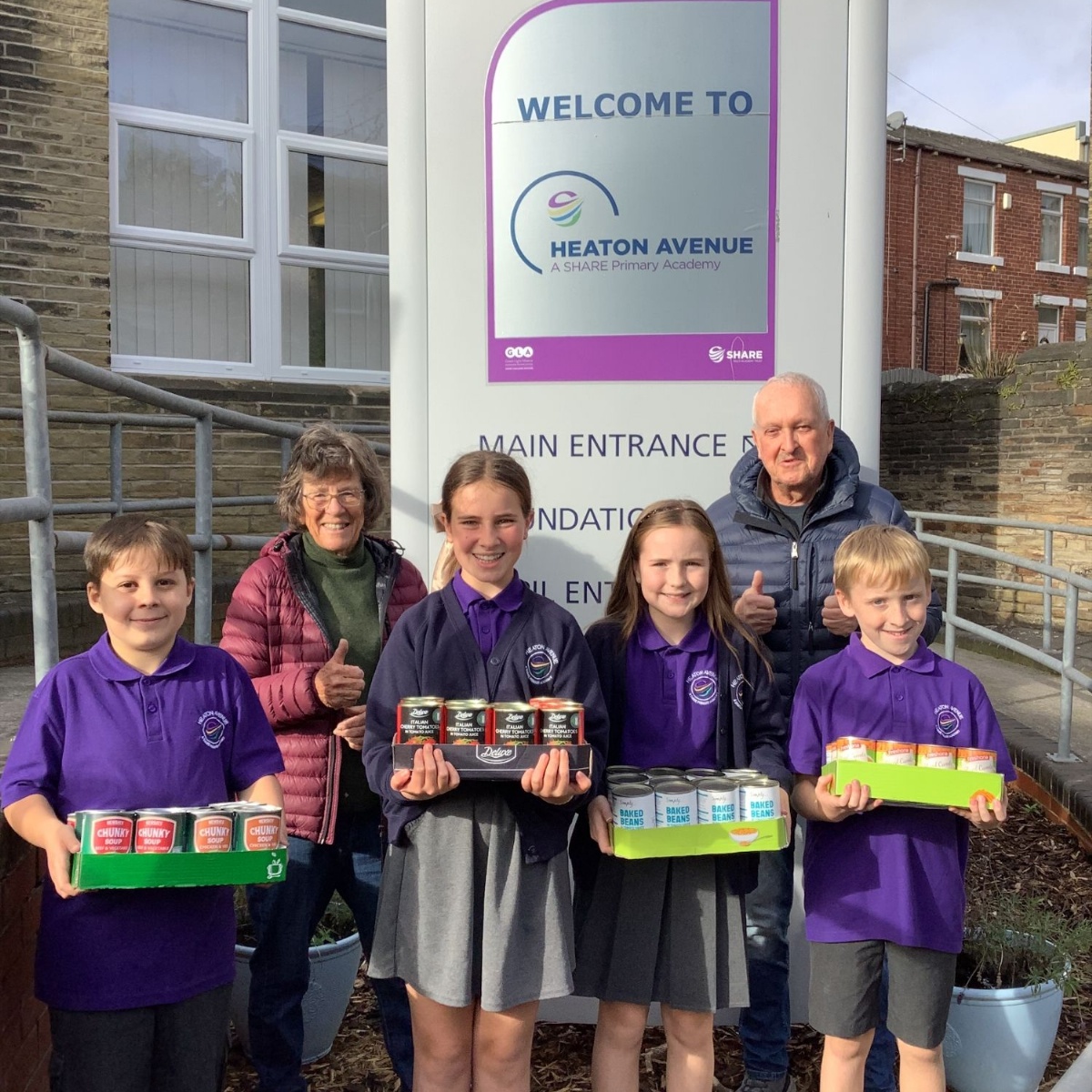 Heaton Avenue, A SHARE Primary Academy - A Huge Thank You!