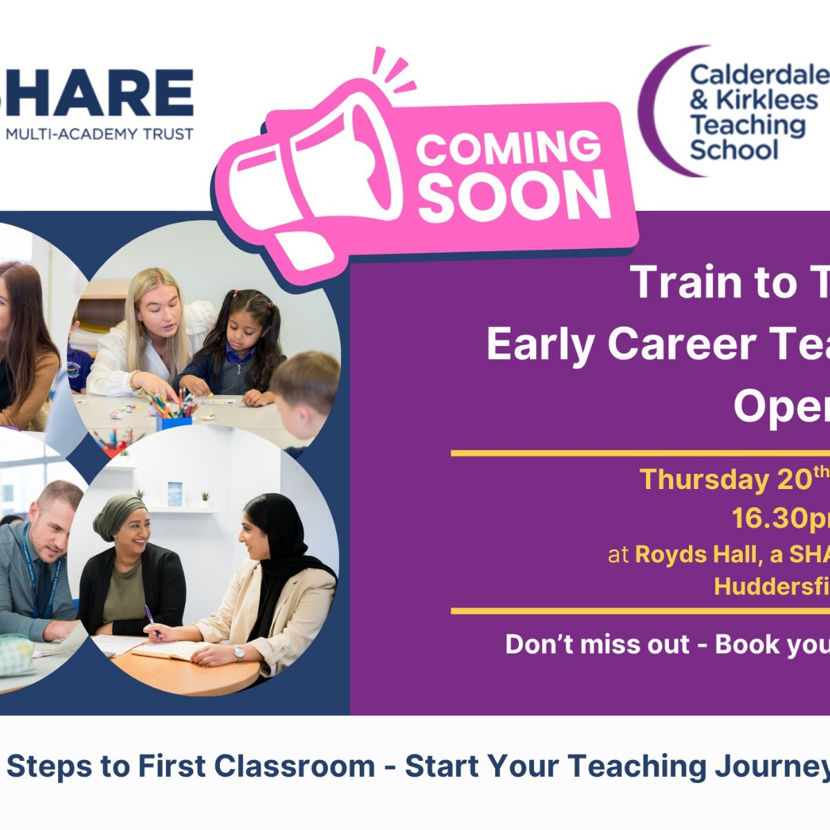 Heaton Avenue, A SHARE Primary Academy - Train to Teach Open Event